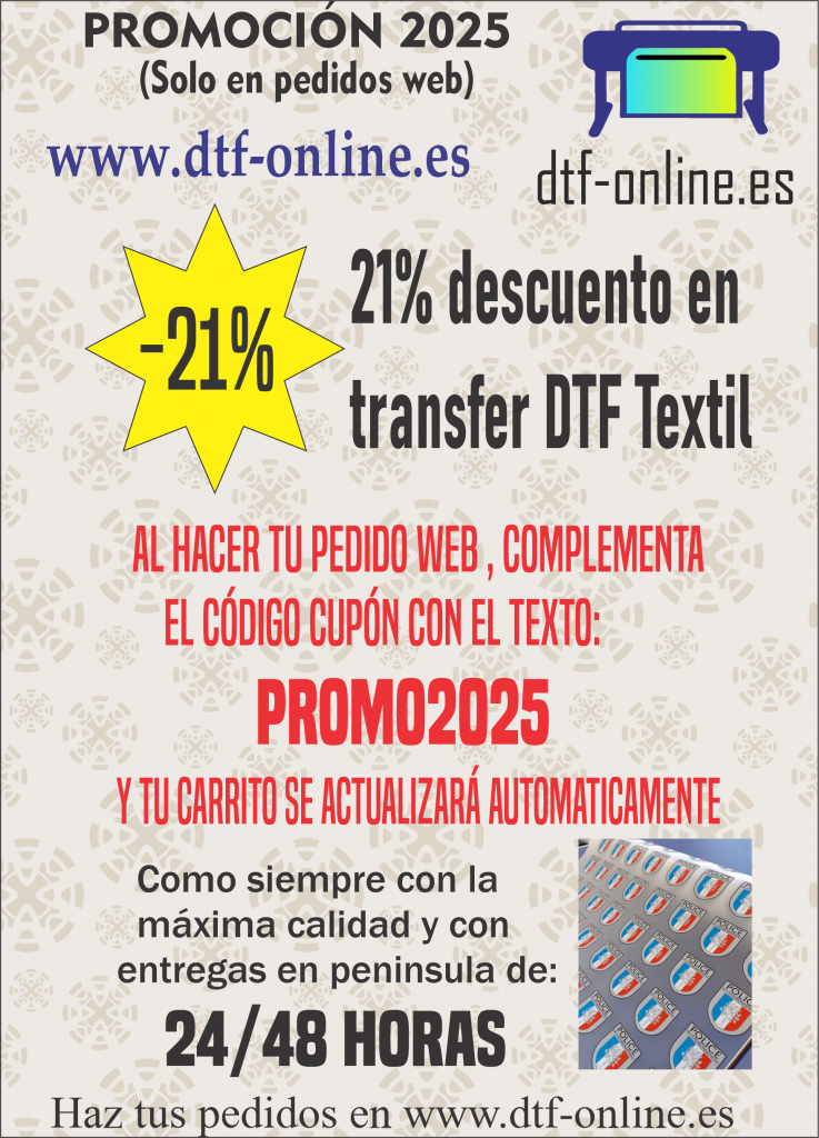 Tu tienda de transfer - DTF online
